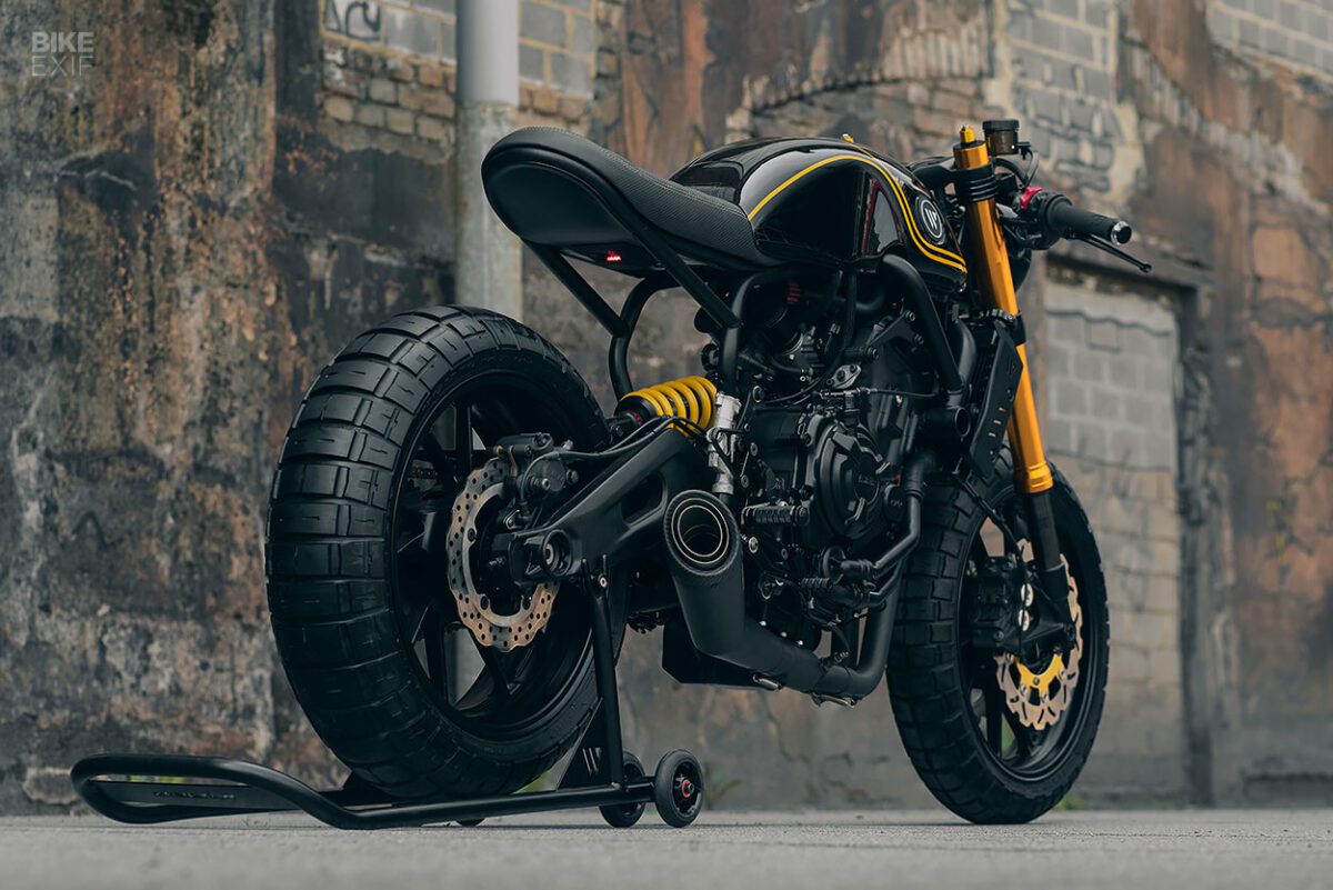 Bản độ Yamaha MT-07 cafe racer “hết nước chấm” đến từ Bỉ - Revzone ...
