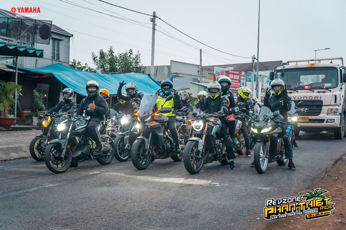 Revzone Phan Thiet Ride: Toàn cảnh hành trình 500km hội ngộ tại Phan Thiết - Revzone Yamaha Motor