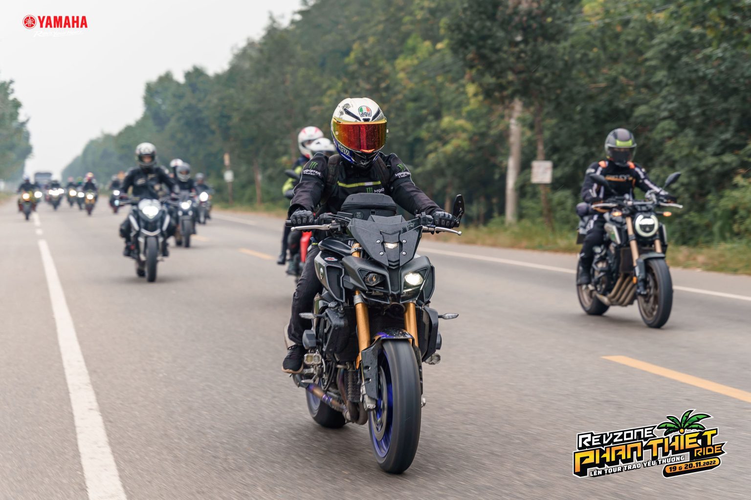 Revzone Phan Thiet Ride: Toàn cảnh hành trình 500km hội ngộ tại Phan Thiết - Revzone Yamaha Motor