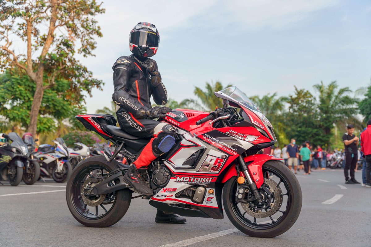 Siêu phẩm Yamaha R7 xuất hiện cực cháy tại Đại hội Mô tô Cần Thơ 2022 ...