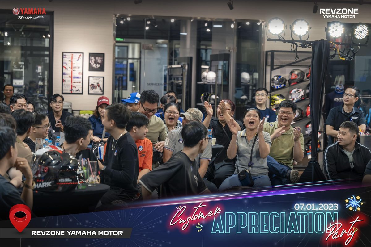 Ngập tràn cảm xúc tại Đêm tiệc tri ân khách hàng 2022 - Revzone Yamaha Motor